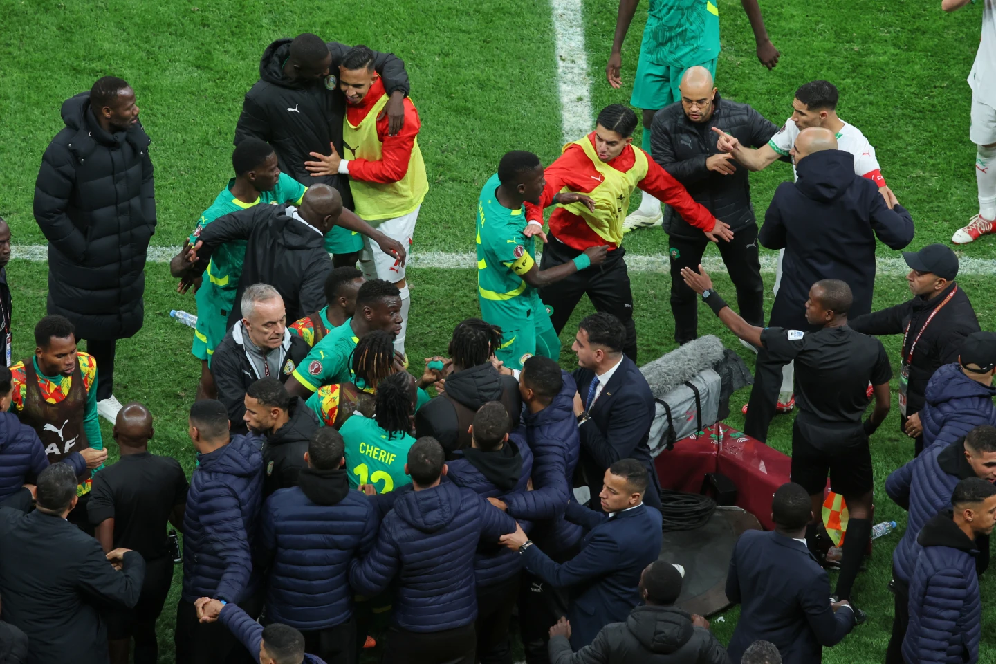 Chaos of Africa Cup final reflects badly on Morocco’s prospects as 2030 World Cup co-host - The ...